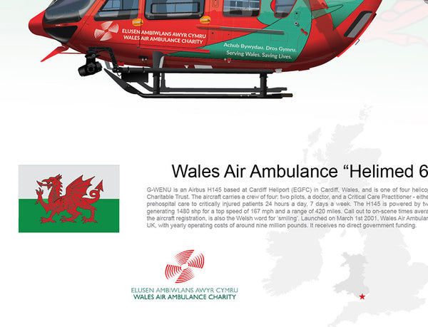 WALES AIR AMBULANCE H145 HELIMED 67 G-WENU - Lian Media