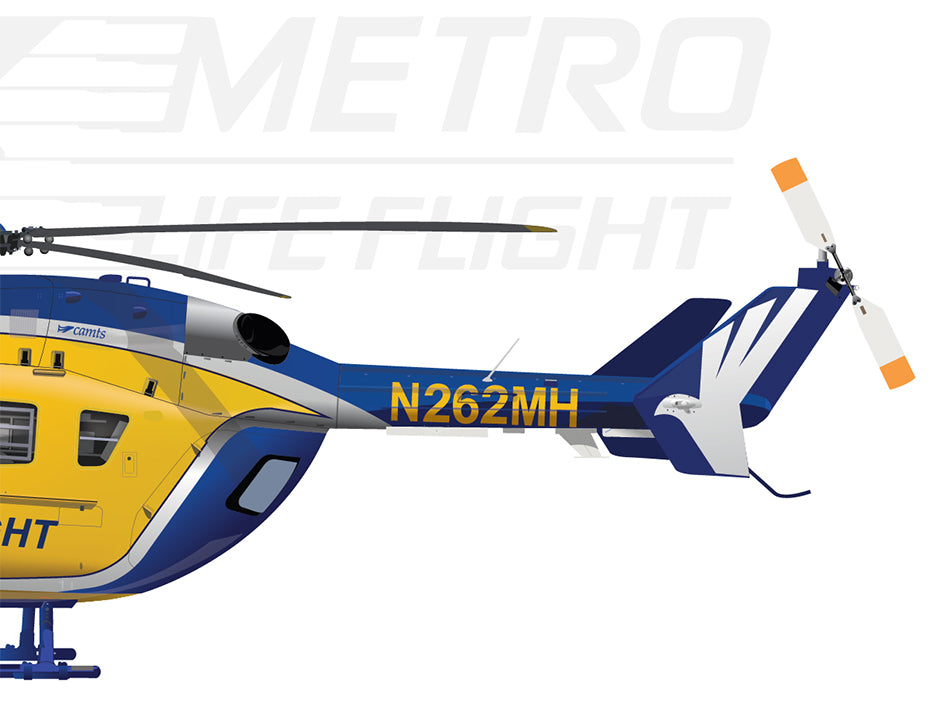METRO LIFE FLIGHT "Life Flight 2" Airbus EC145 N262MH - Lian Media